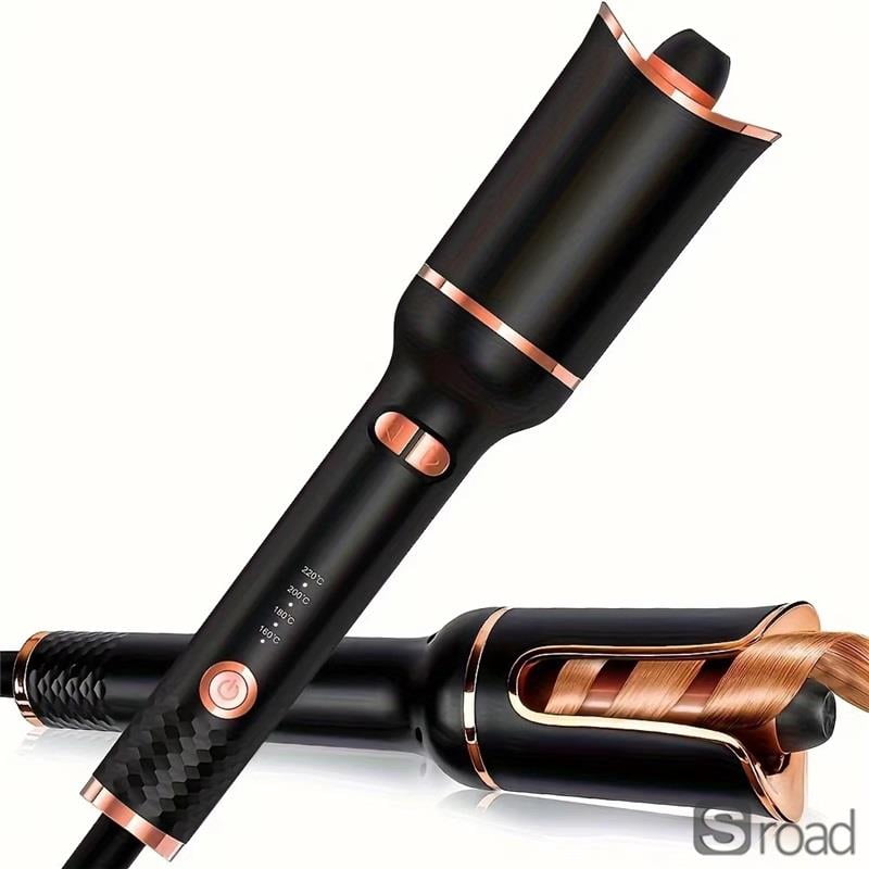 Automatic Rotating Hair Curler, Electric Self-Curling Iron With Ceramic ...