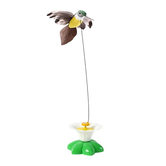 Automatic Rotating Hummingbird Cat Toy USB Rechargeable Interactive ...