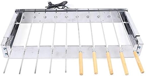 Automatic Rotating Kabob Grill, Electric Skewer Barbecue Grill Rotat ...