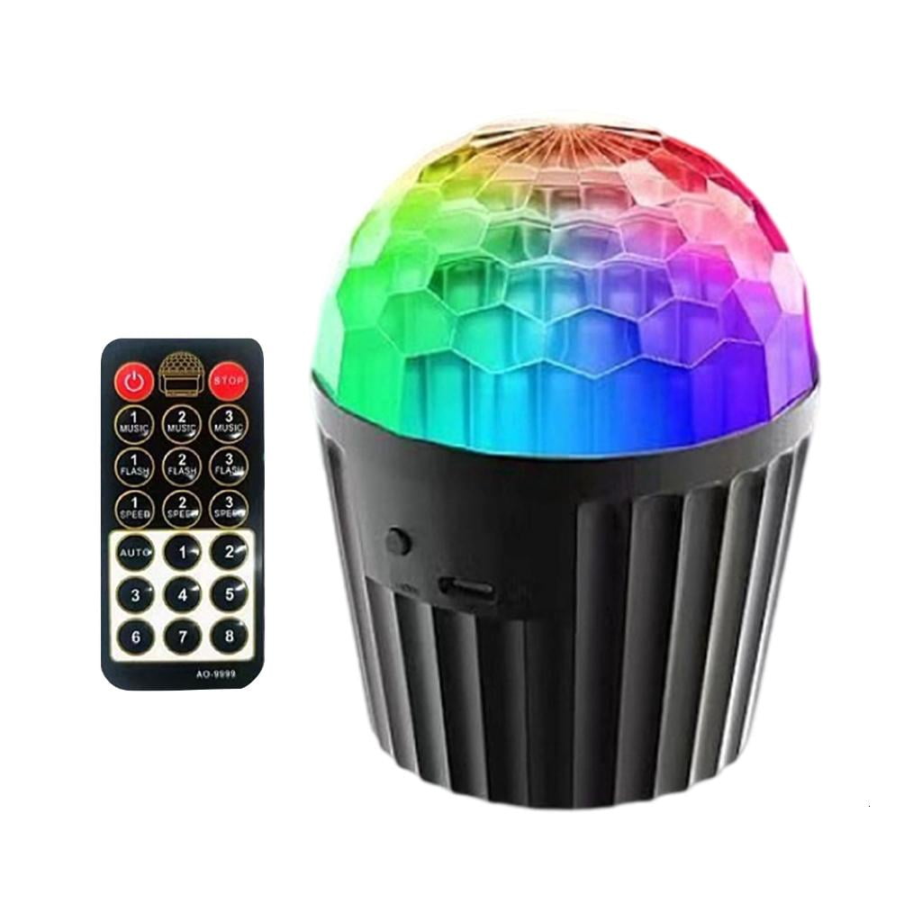 Automatic Rotating LED Light Small Design 360 Colorful Projection Disco ...