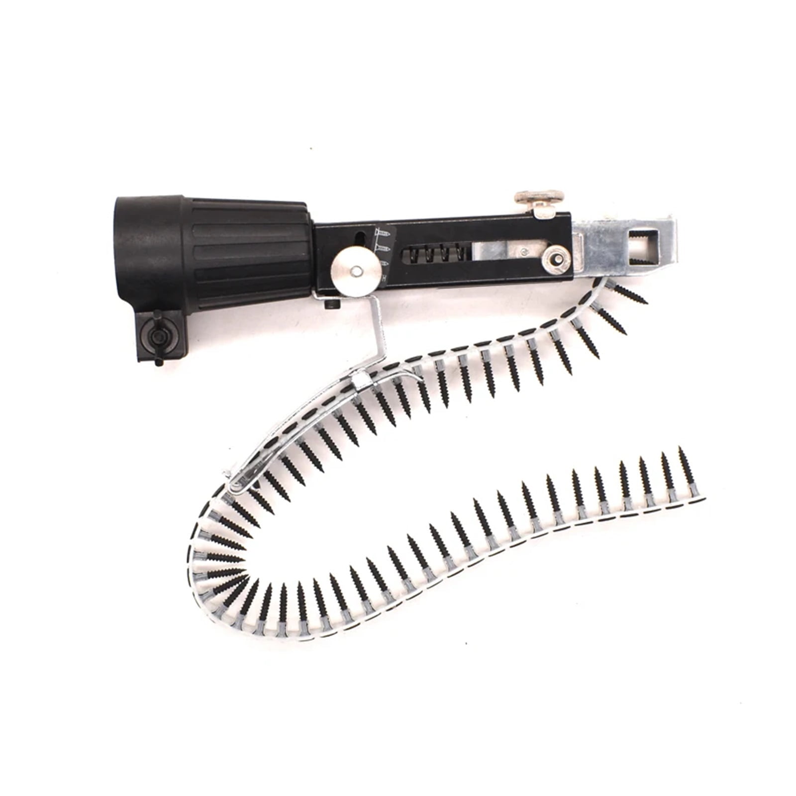 Automatic Screw Chain Nail Gun Adapter For Electric Drill Woodworking ...