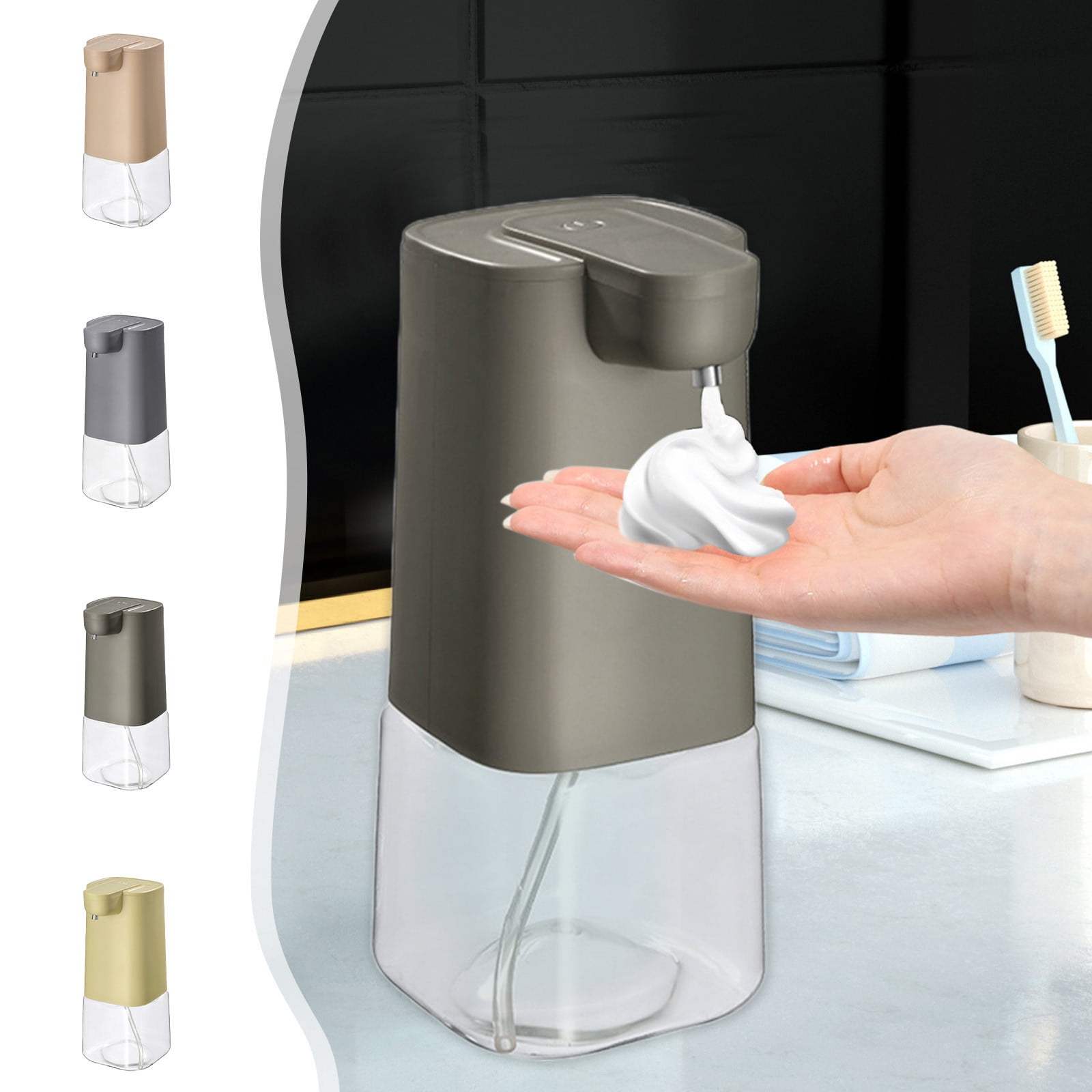 Automatic Sensor Foaming Soap Dispenser Large Capacity 330ml USB ...