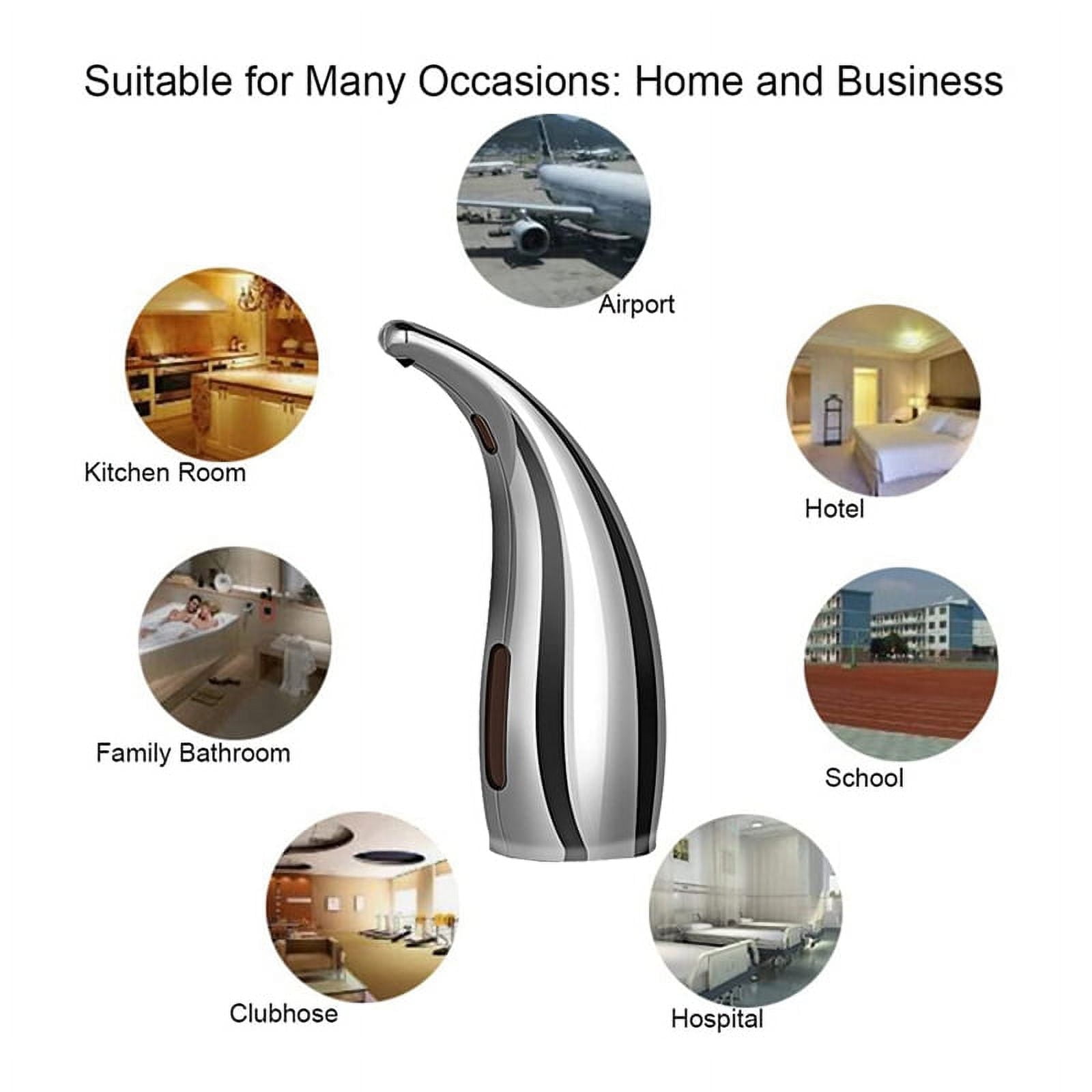 Automatic Sensor Soap Dispenser Touchless Liquid HandSoap Dispenser ...