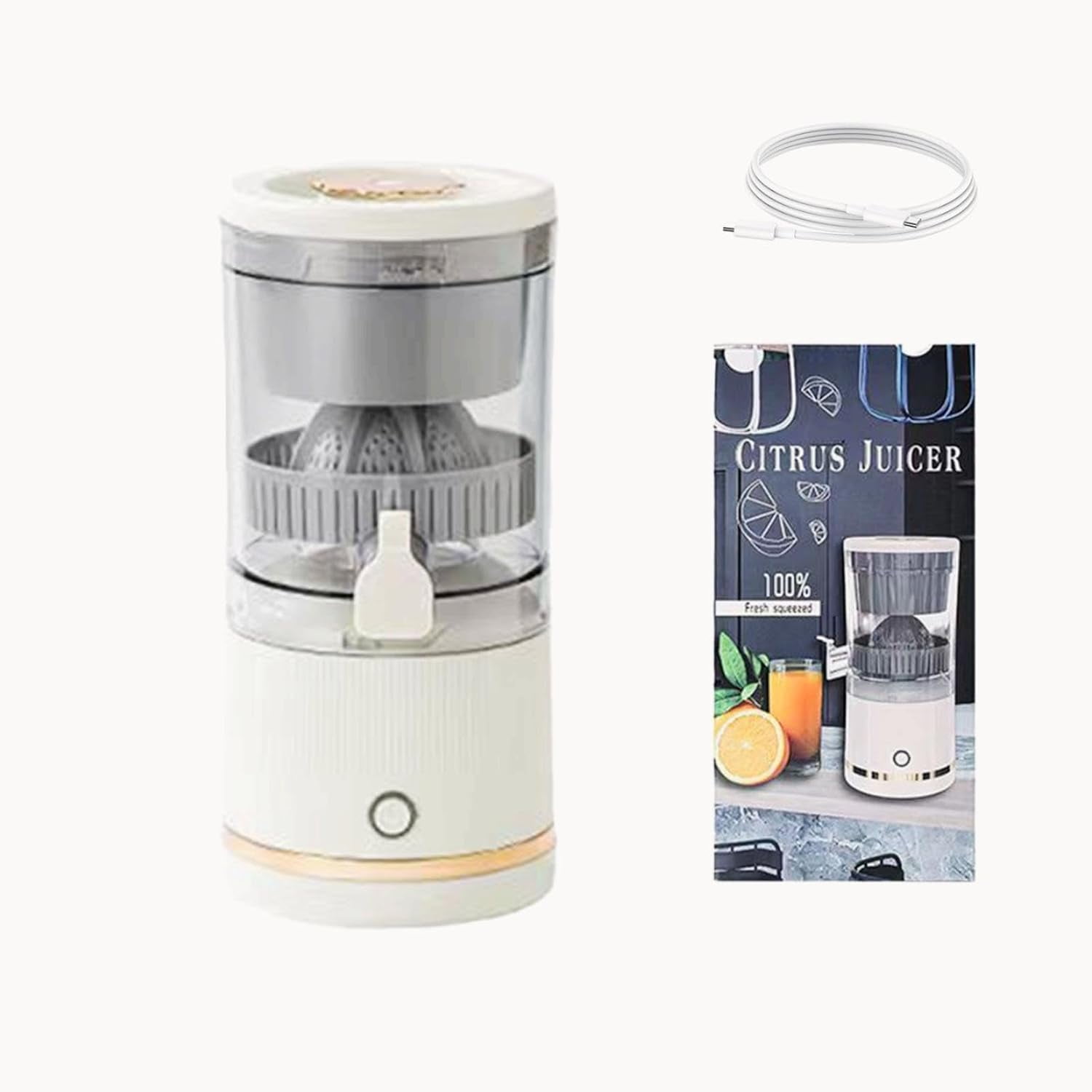 Automatic Separation Juicer, 2025 New Electric Juicer With USB Cable ...