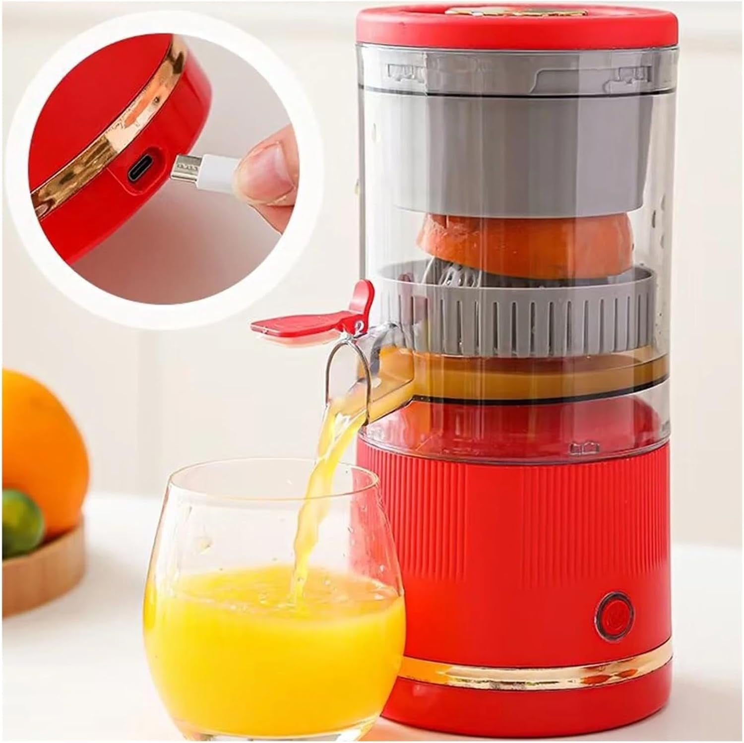 Automatic Separation Juicer Machine, Rechargeable Pure Juicers for ...