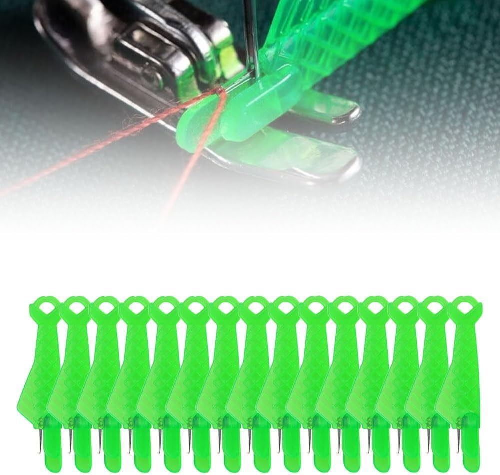 Automatic Sewing Needle Threader, 2025 Upgraded Fish Type Sewing ...