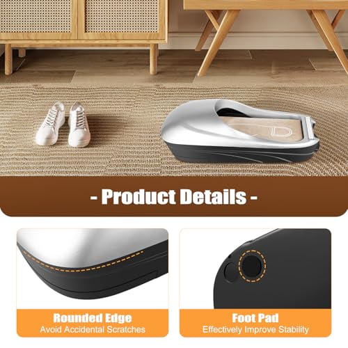 Automatic Shoe Cover Dispenser, 500pcs Shoe Cover Indoors Disposable ...