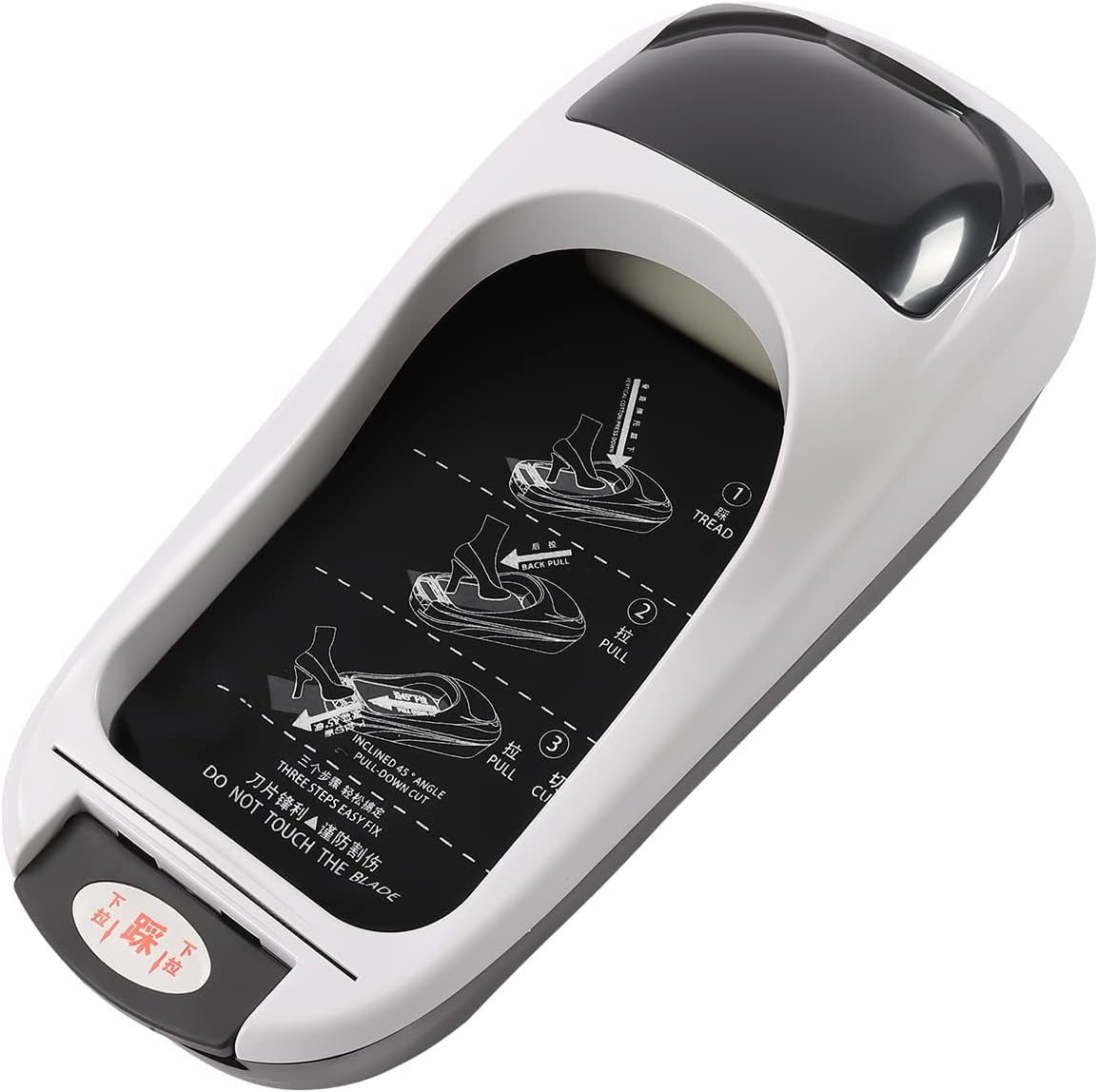 Automatic Shoe Cover Dispenser Machine, Shoe Film Machine w/Disposable ...