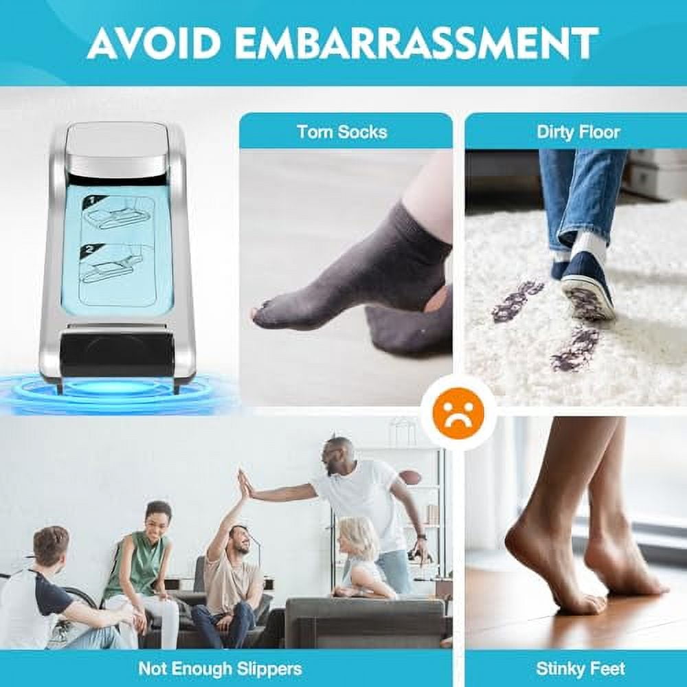 Automatic Shoe Cover Machine, Home Disposable Shoe Film Dispensing ...