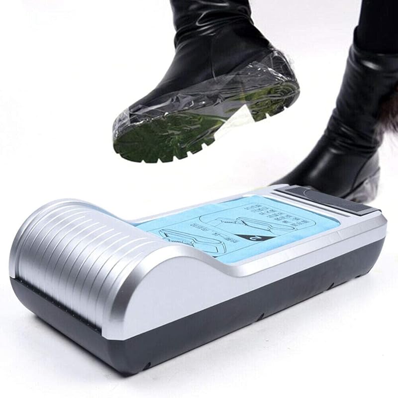 Automatic Shoe Film Machine Portable Shoe Covers Dispenser + Shoe ...