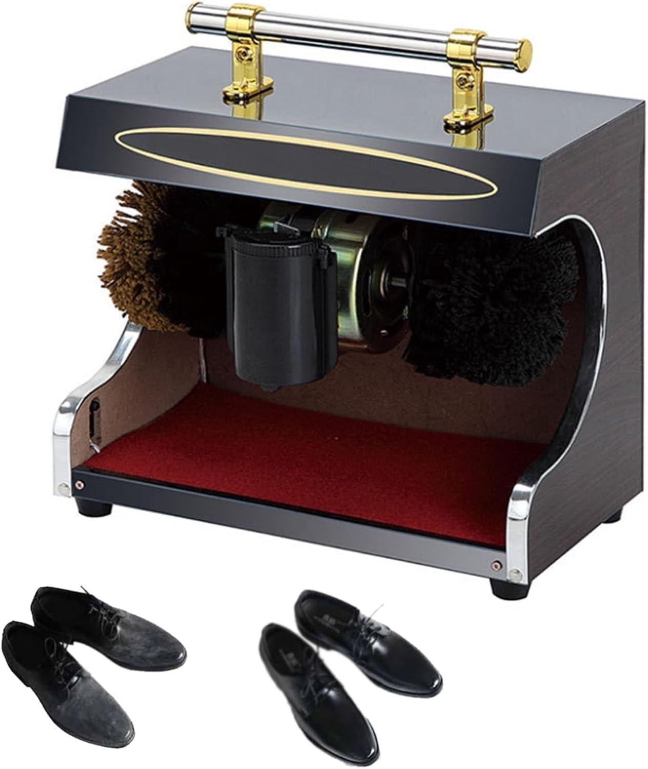 Automatic Shoe Polish - Commercial Shoe Polish Machine Induction Shoe ...