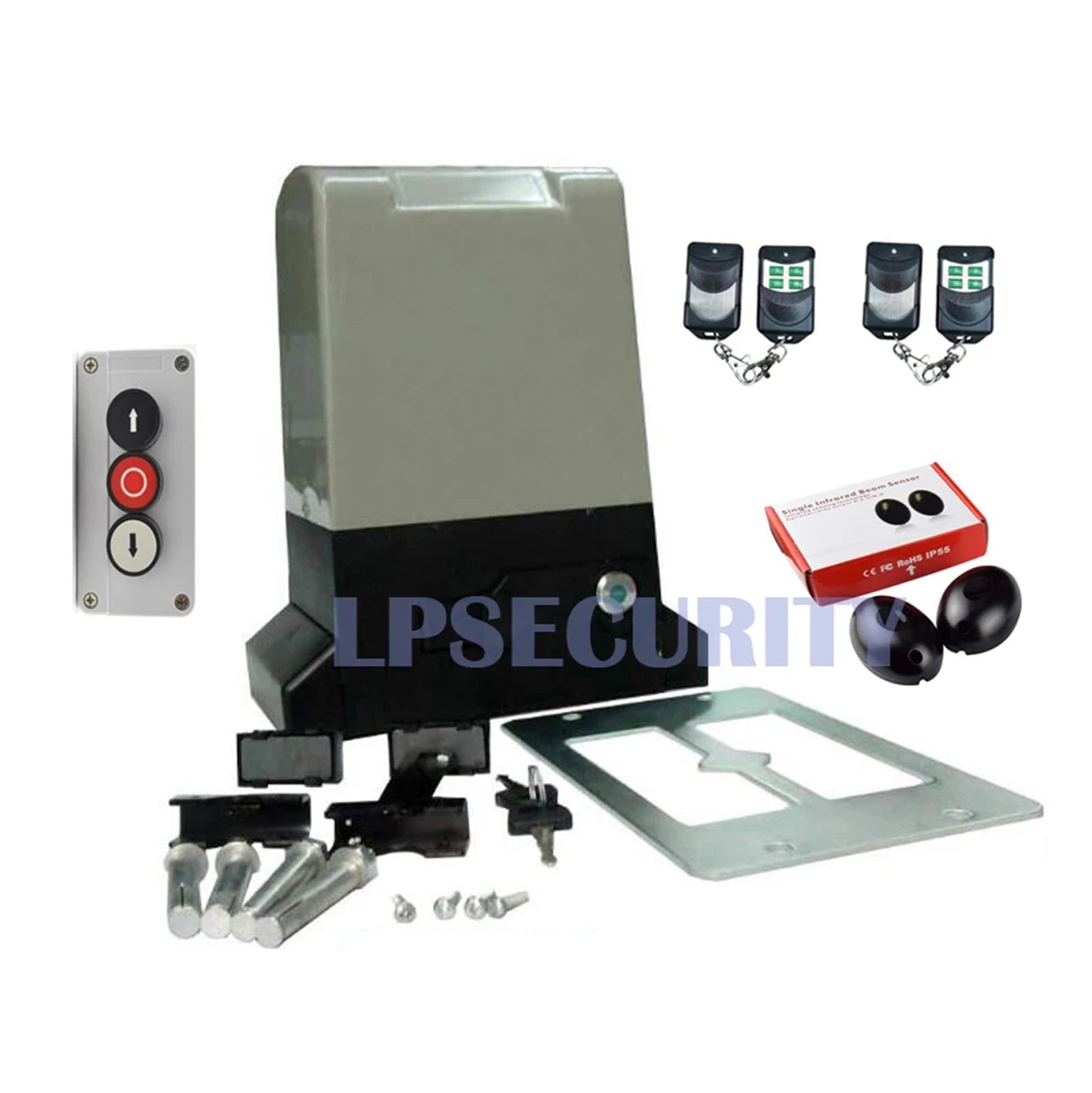 Automatic Sliding Gate Opener Motor For Gate Up To 800KGS (photocells ...