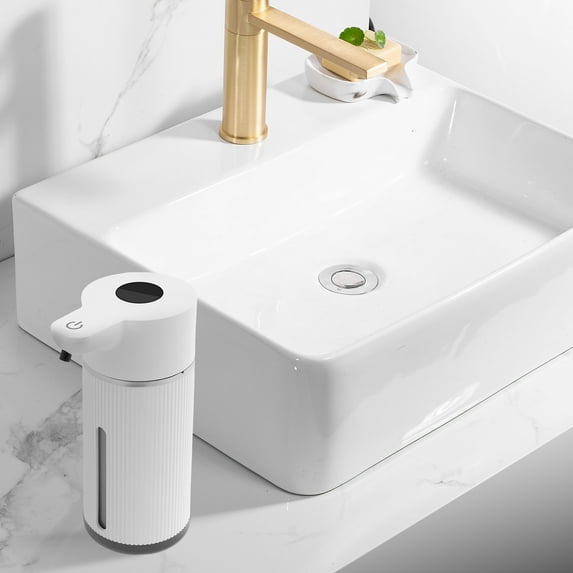 Automatic Soap Dispenser 14.2 oz Capacity 4 Level Adjustment Touchless ...