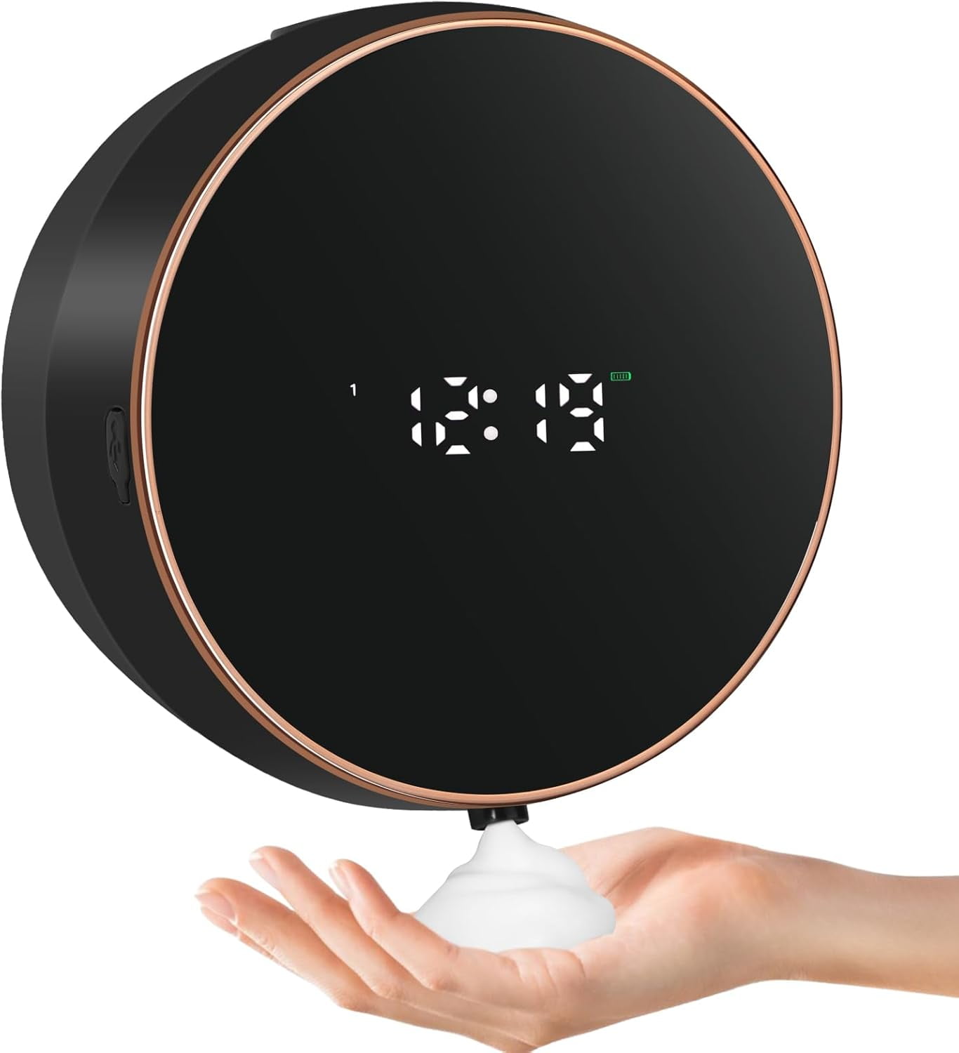 Automatic Soap Dispenser Foam Bathroom: Wall Mount Rechargeable ...