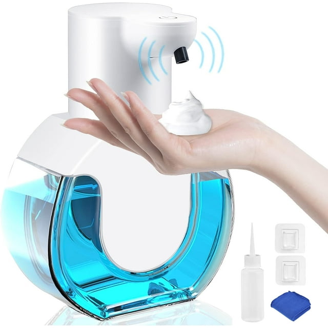 Touchless 420ml Automatic Foaming Soap Dispenser with Cleaning Towels ...