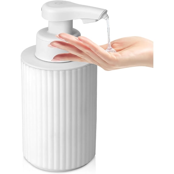 Automatic Soap Dispenser Liquid Touchless: 9oz White Plastic ...