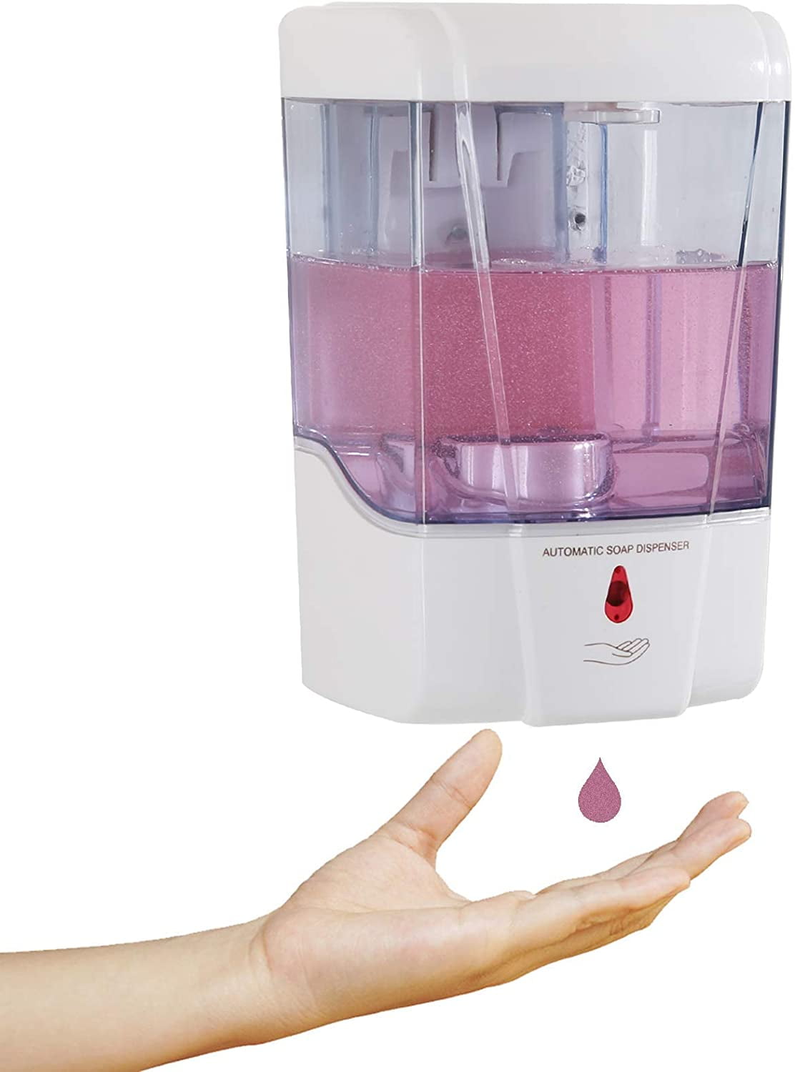 Automatic Soap Dispenser, Touchless Hand Sanitizer Dispenser Wall ...