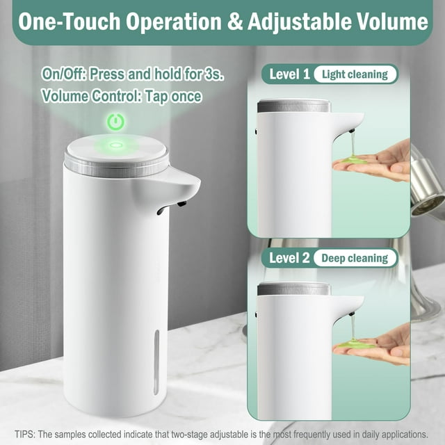 Automatic Soap Dispenser Touchless (Upgrade Auto & Manual Modes ...