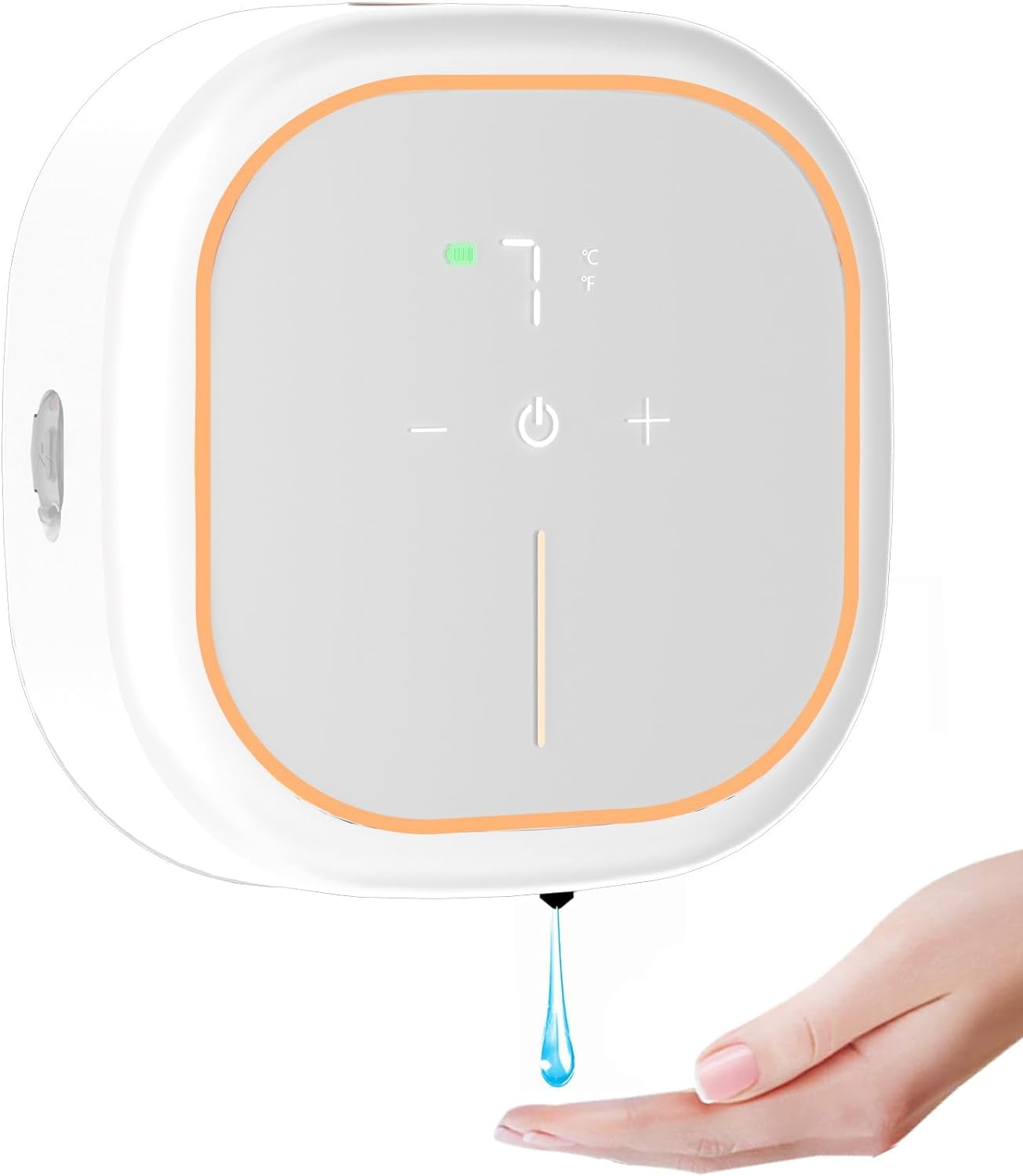 Wall Mount Automatic Liquid Soap Dispenser with Auto Clean, 16.9 oz ...