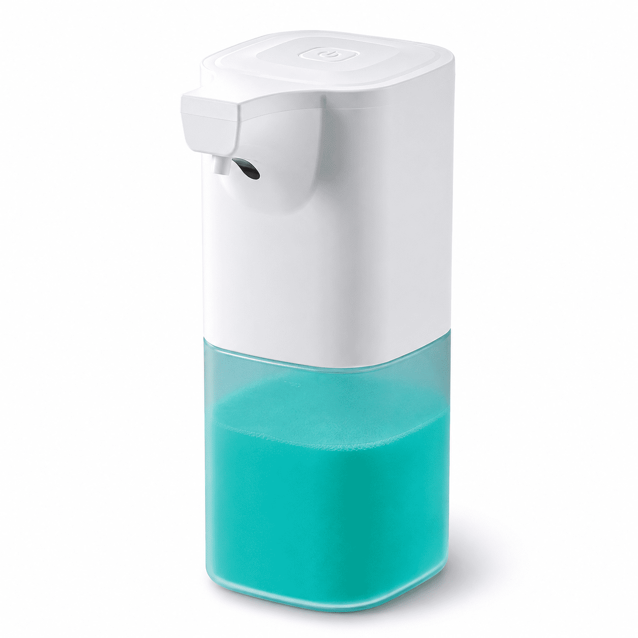 Automatic Soap Dispenser, White ABS Touchless Foaming Soap Machine, 18. ...