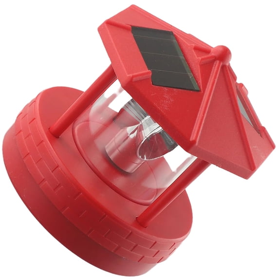Automatic Solar Lighthouse Yard Light Rotating Outdoor Lighting For ...
