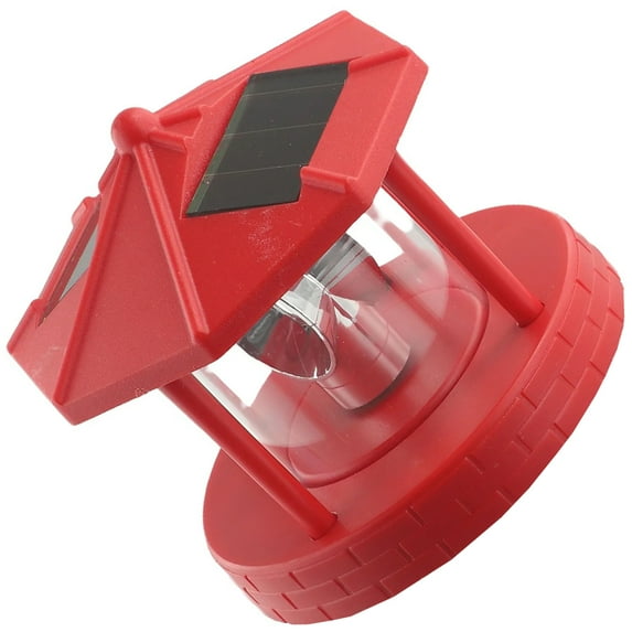 Automatic Solar Lighthouse Yard Light Rotating Outdoor Lighting For ...