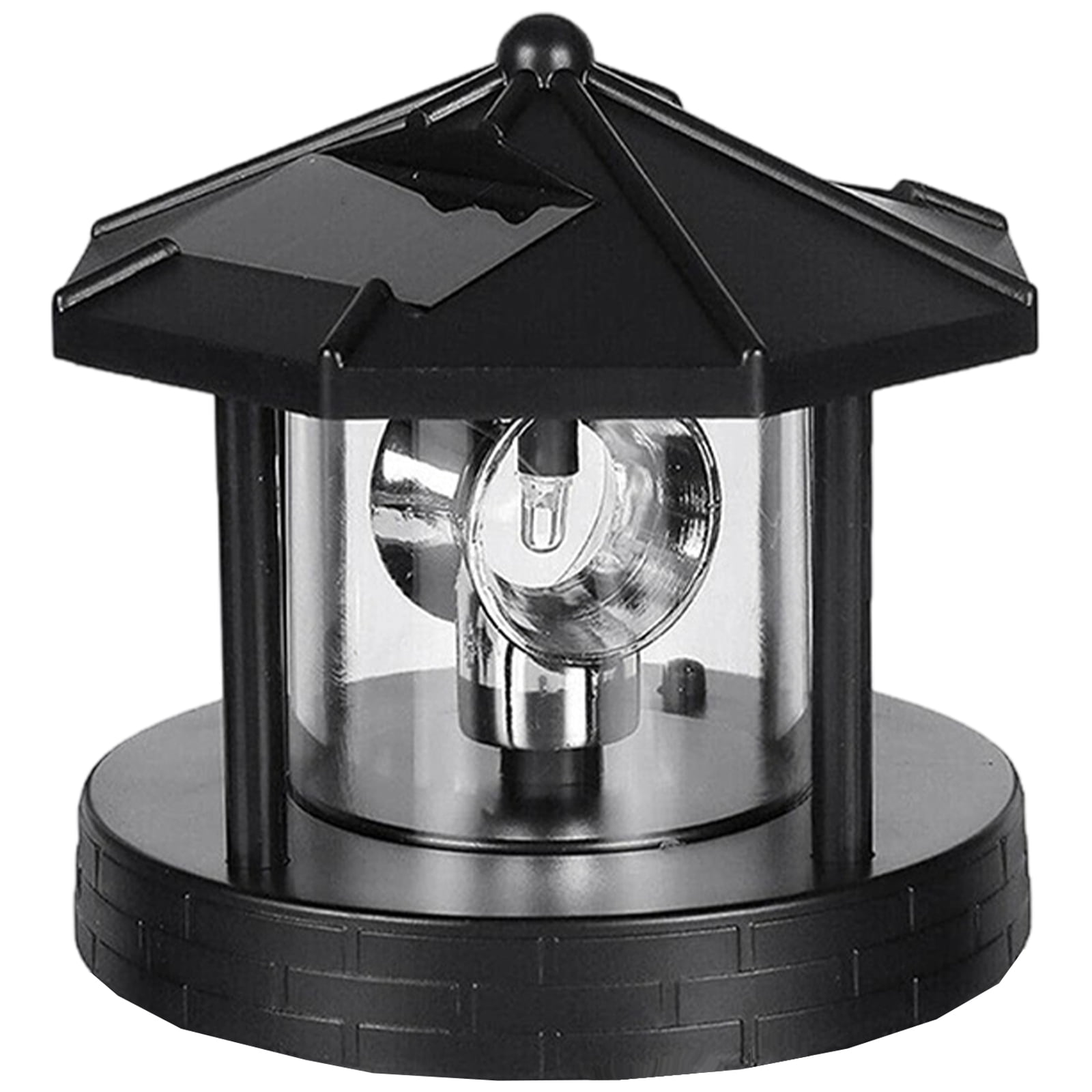 Automatic Solar Lighthouse Yard Light Rotating Outdoor Lighting For ...