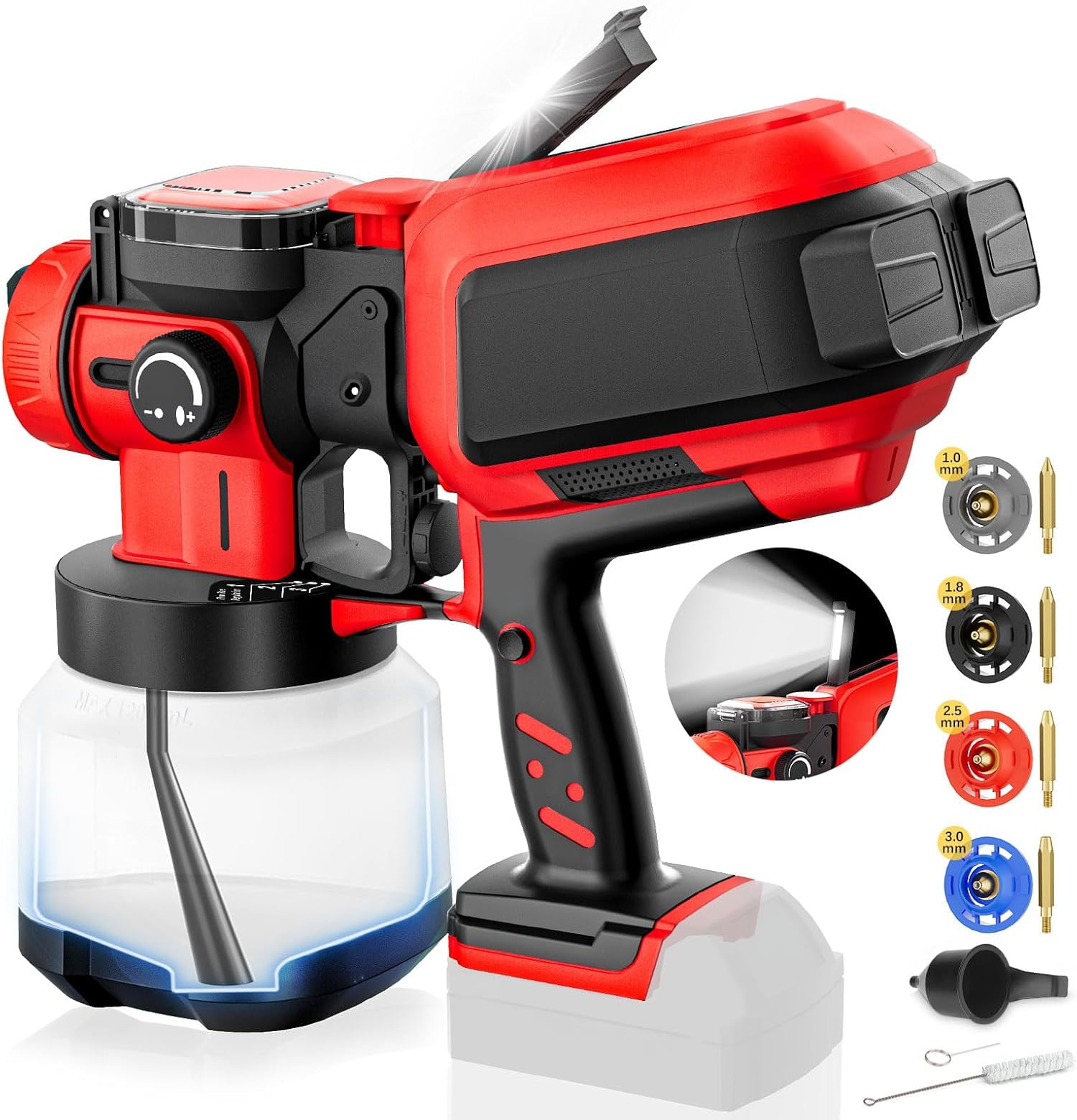 Automatic Sprayer Compatible for MWK 18V (NO ), Cordless HVLP Sprayers ...