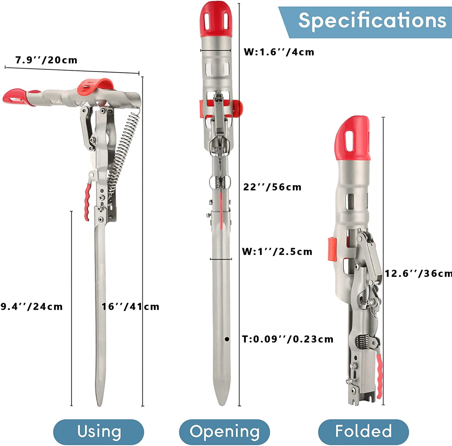 Automatic Spring Fishing Rod Holder | 2 Pack Stainless Steel Fishing ...