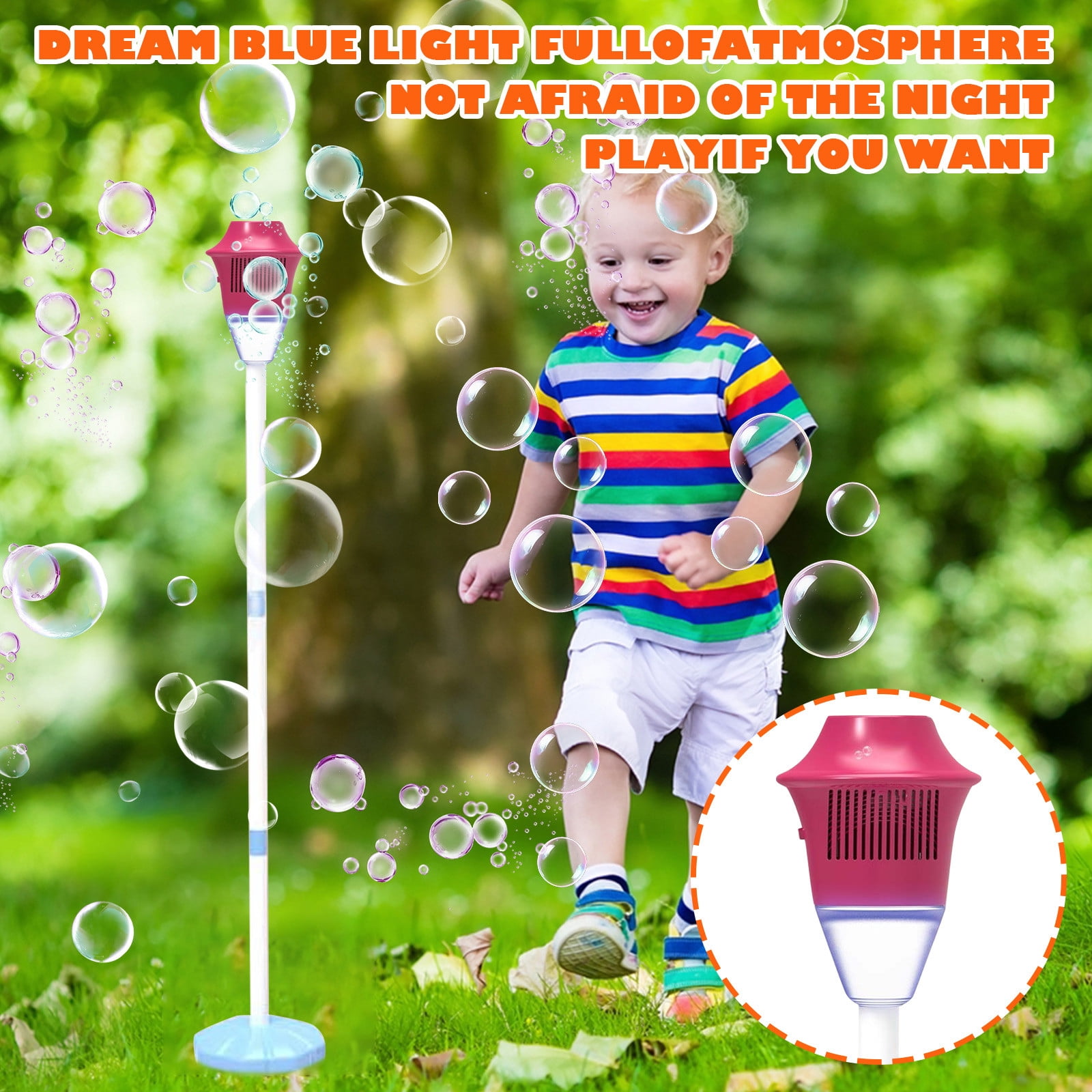 Automatic Standing Bubble Machine, Outdoor Bubble Machine for Parties ...