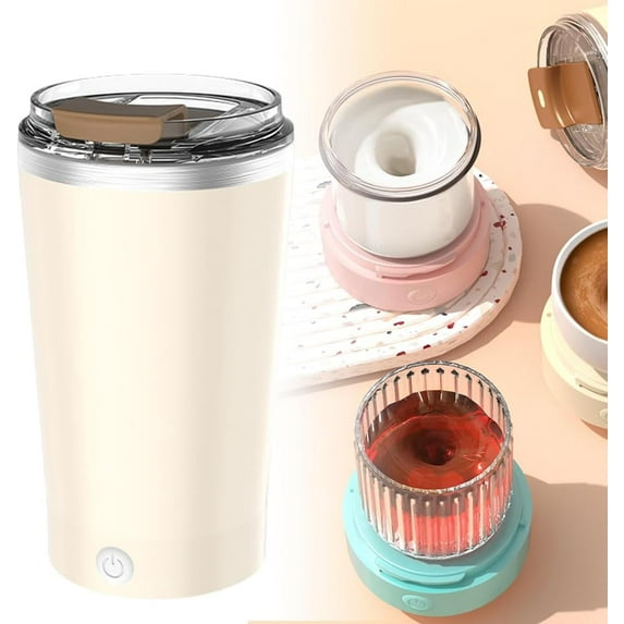 Automatic Stirring Coffee Mug, 2025 Rechargeable Self Stirrer Mugs ...