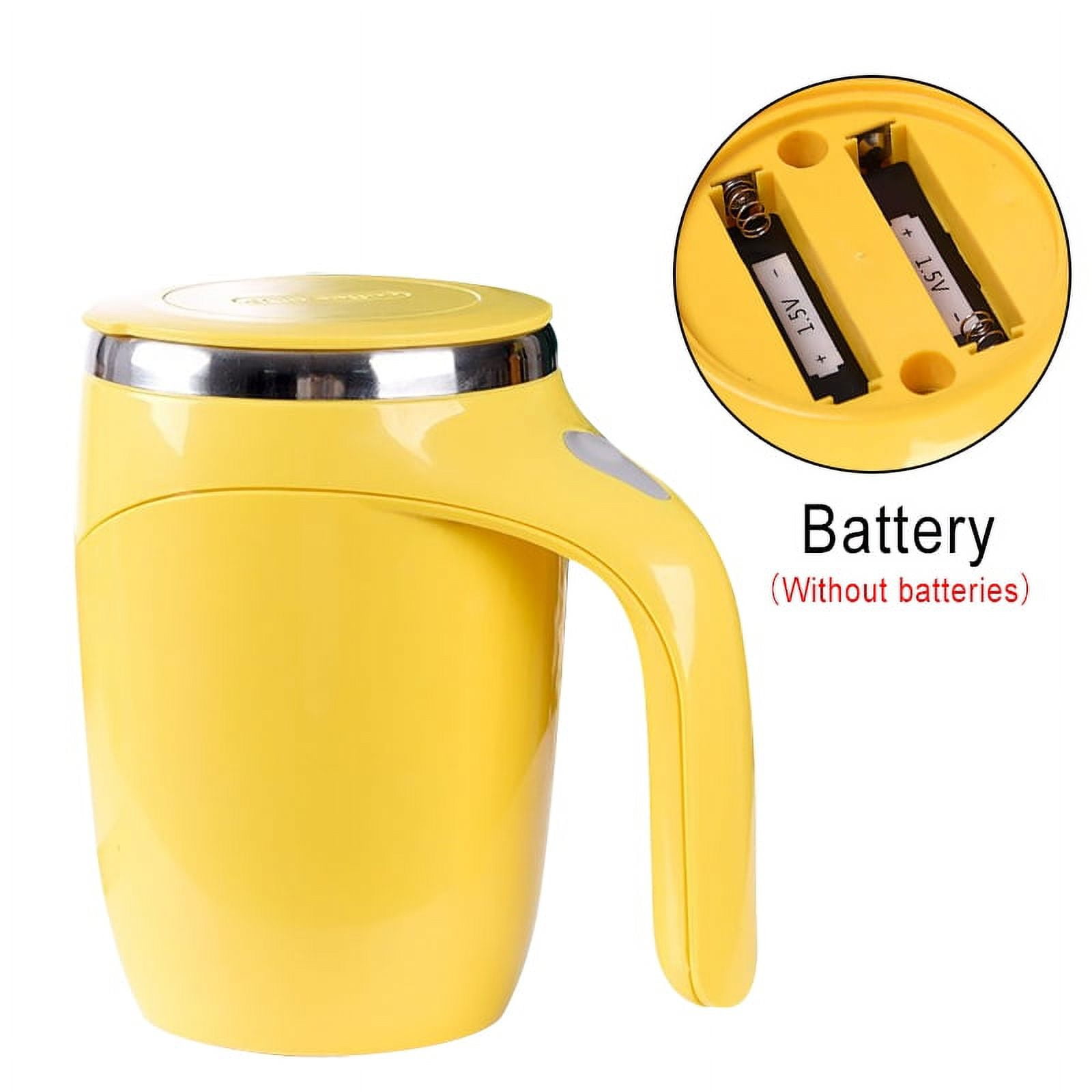 Automatic Stirring Magnetic Mug Thermos Cup Stainless Steel Coffee ...