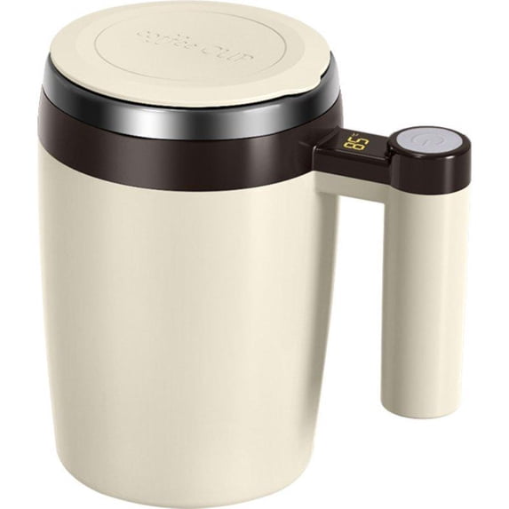 Automatic Stirring Mug – 380ml Self Stirring Coffee Cup with ...