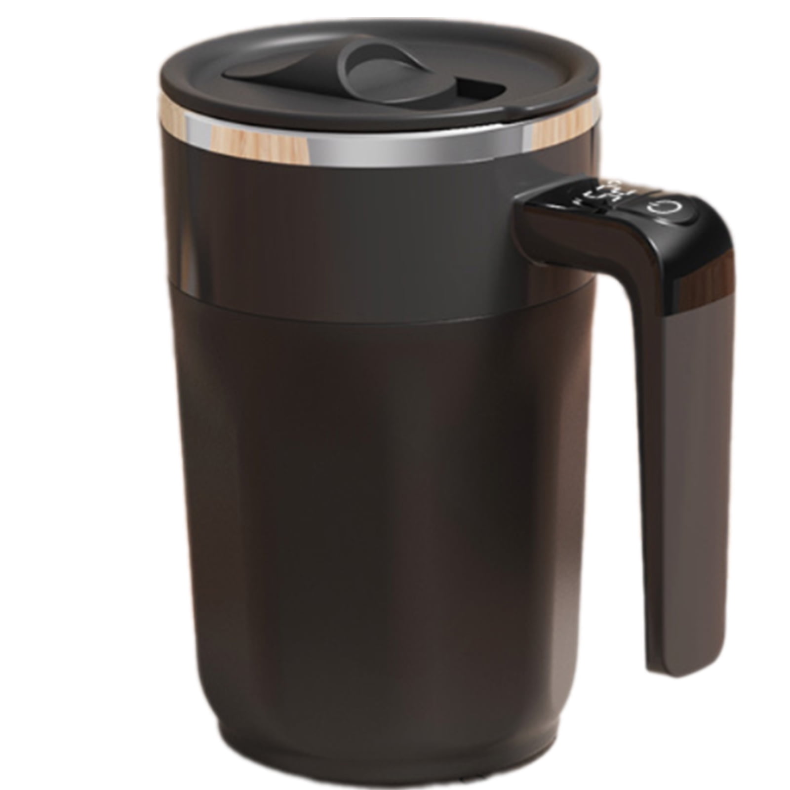 Automatic Stirring Mug with Temperature Display Rechargeable Electric ...