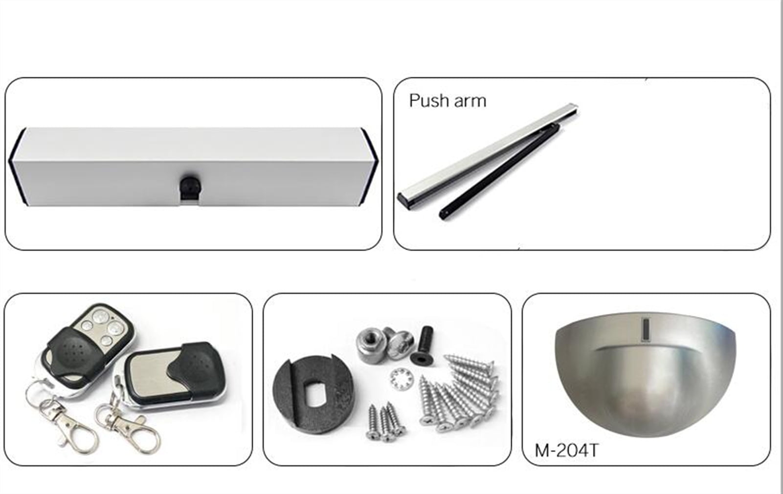 Automatic Swing Door Opener, Swing Door Operator with mirowave sensor ...