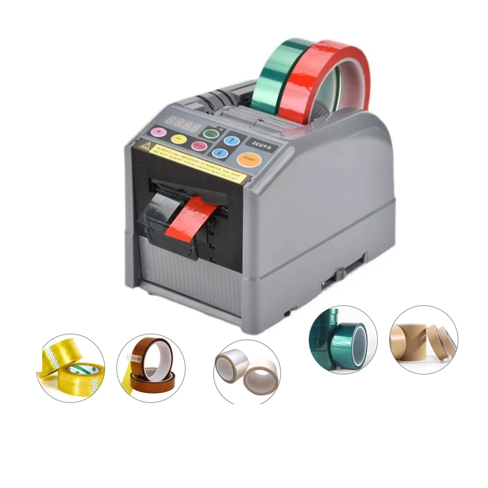 Automatic Tape Cutting Machine, Double Sided Electric Tape Dispenser 6 ...