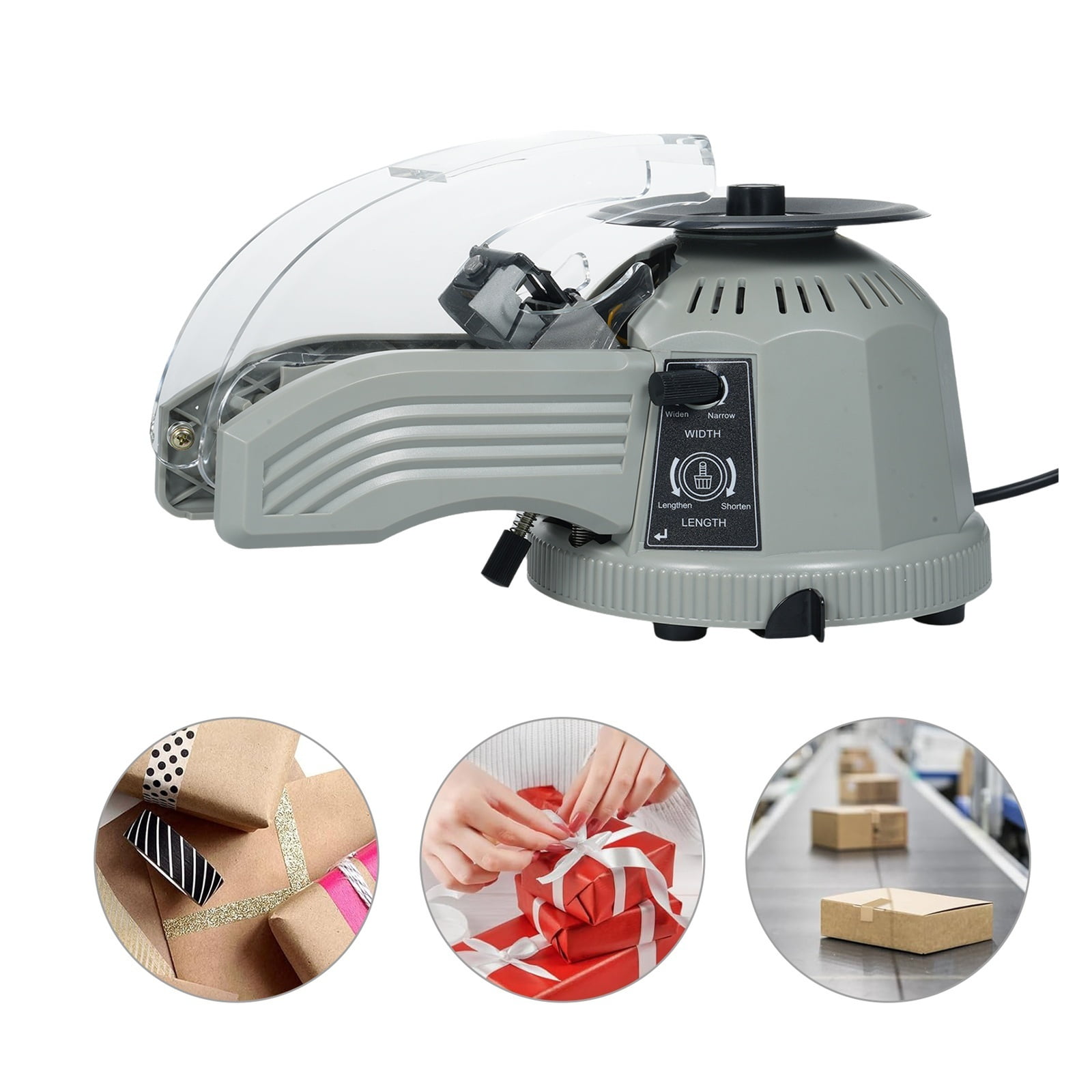 Automatic Tape Dispenser Cutter Electric Rotary Tape Cutting Machine ...