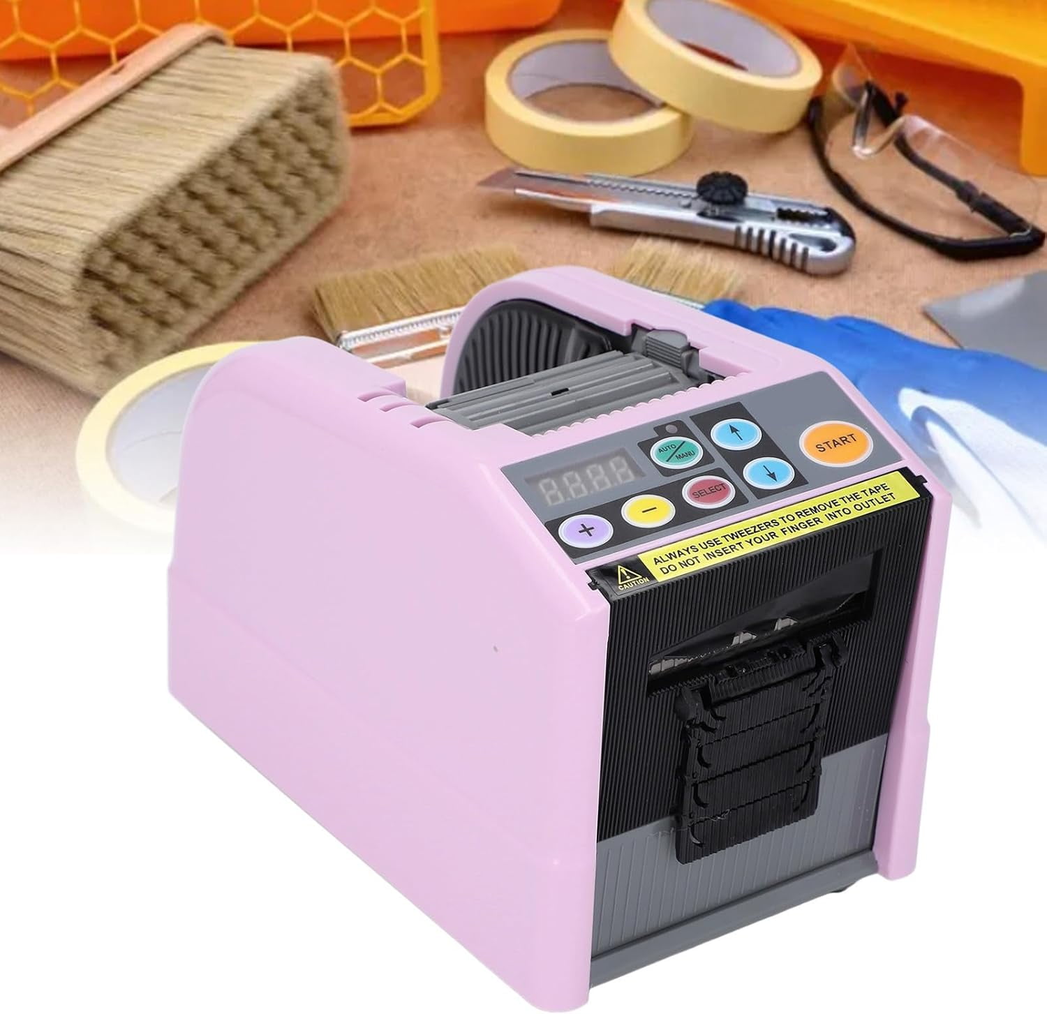 Automatic Tape Dispenser Upgraded with Smart Ribbon Cutting Machine for ...