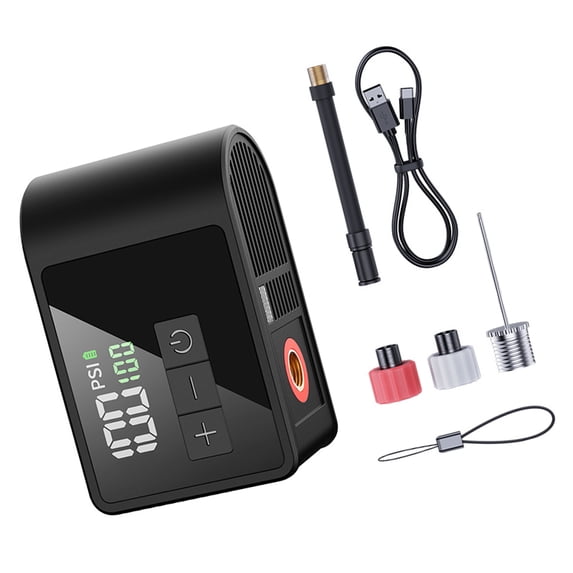 Automatic Tire Inflator For Bicycles Super Easy Carry Size Digital ...