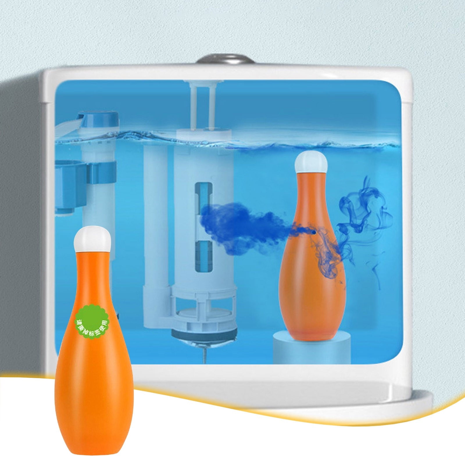 Automatic Toilet Bowl Cleaner - Long-Lasting Formula in Easy-to-Use Bottle | Prevents Limescale ...