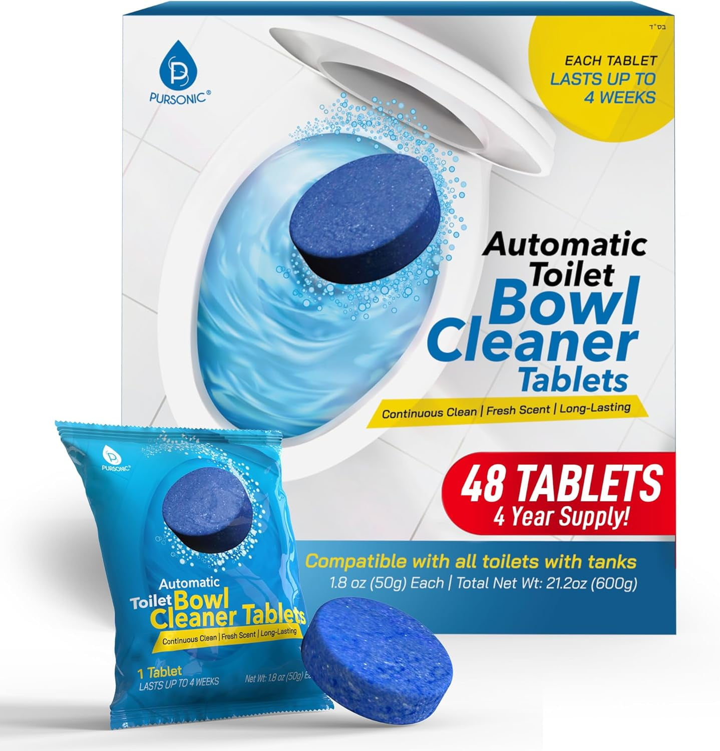 Automatic Toilet Bowl Cleaner Tablets Blue Gel Toilet Tank Cleaners ...