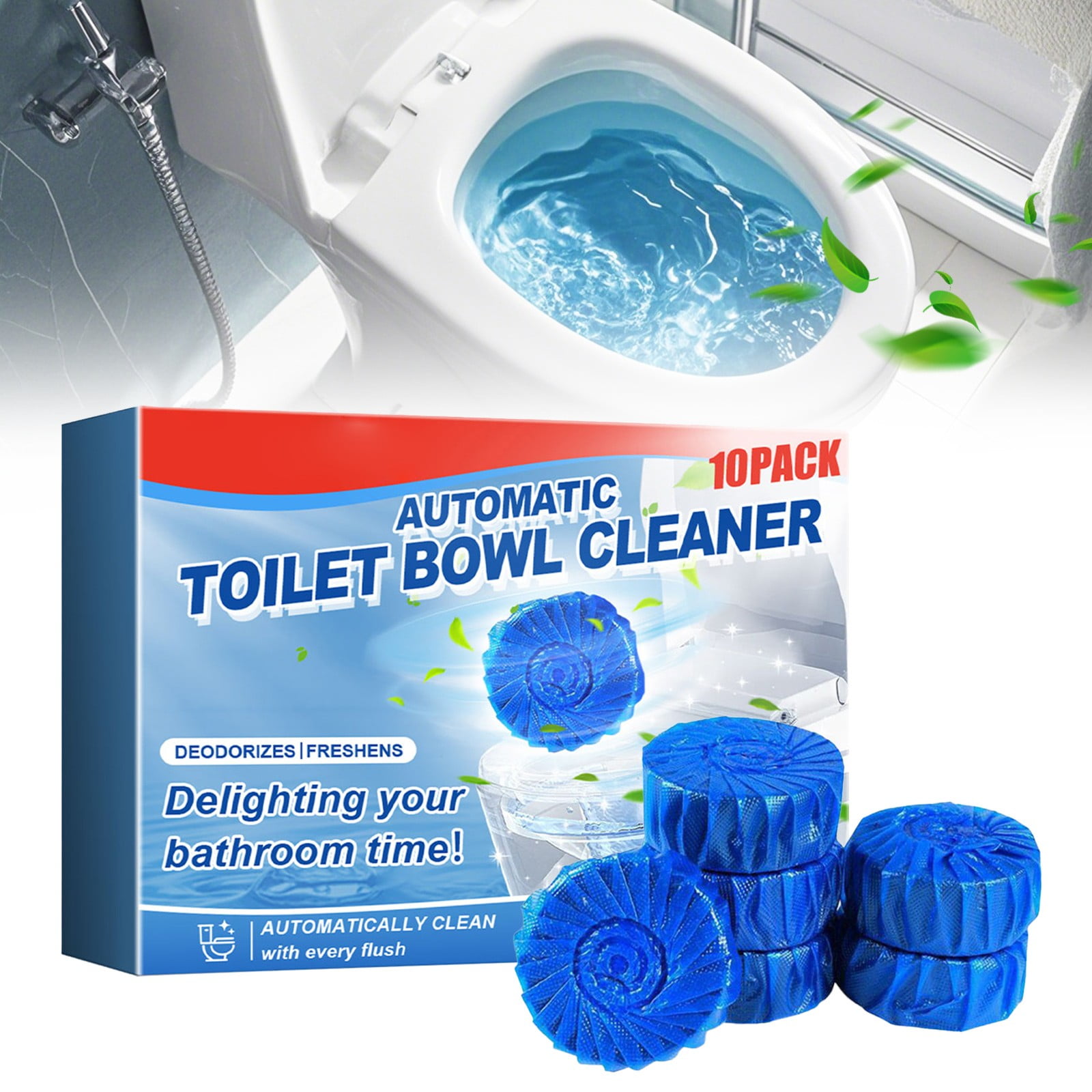 Automatic Toilet Bowl Cleaner, Toilet Cleaning Tablets, Long Lasting ...