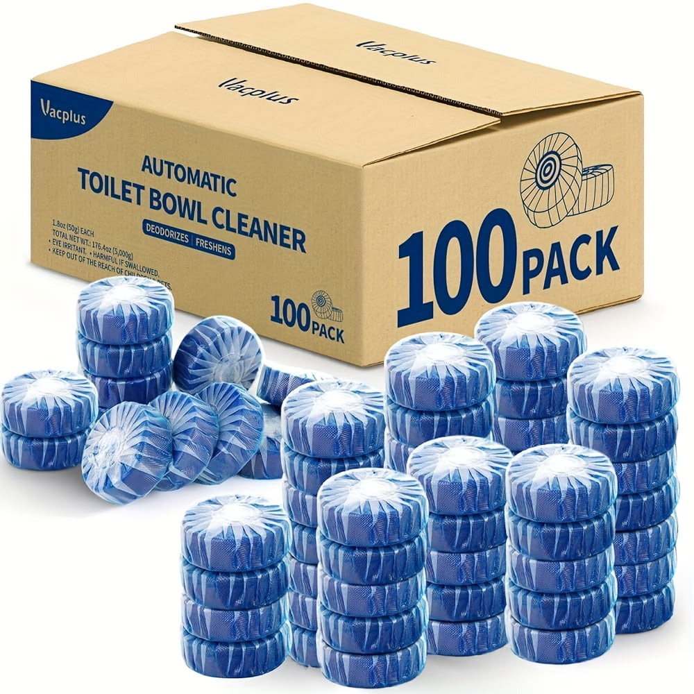 Automatic Toilet Cleaner Tablets - Low Odor, Freshness, Safe for ...