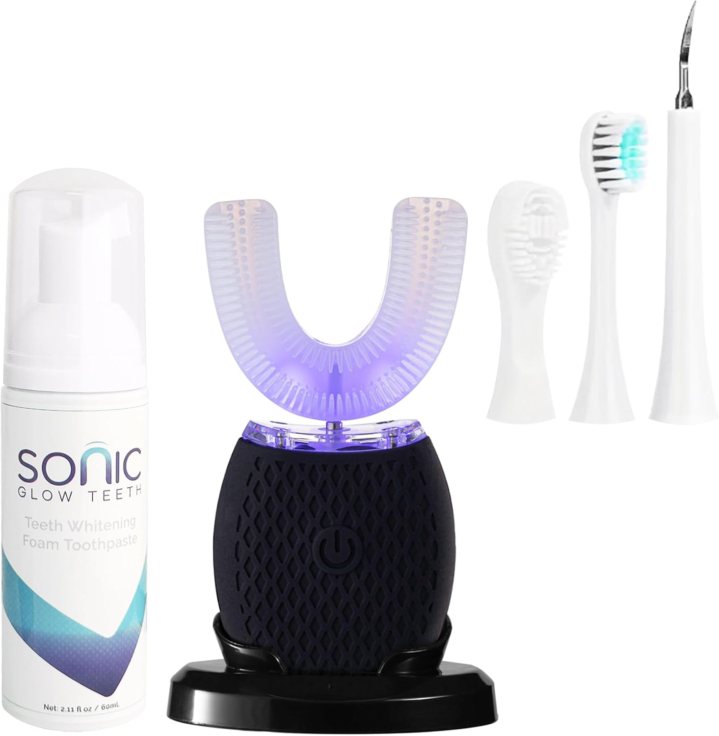 Automatic Toothbrush Adult Ultrasonic Toothbrush 30'' Automatic Timer ...
