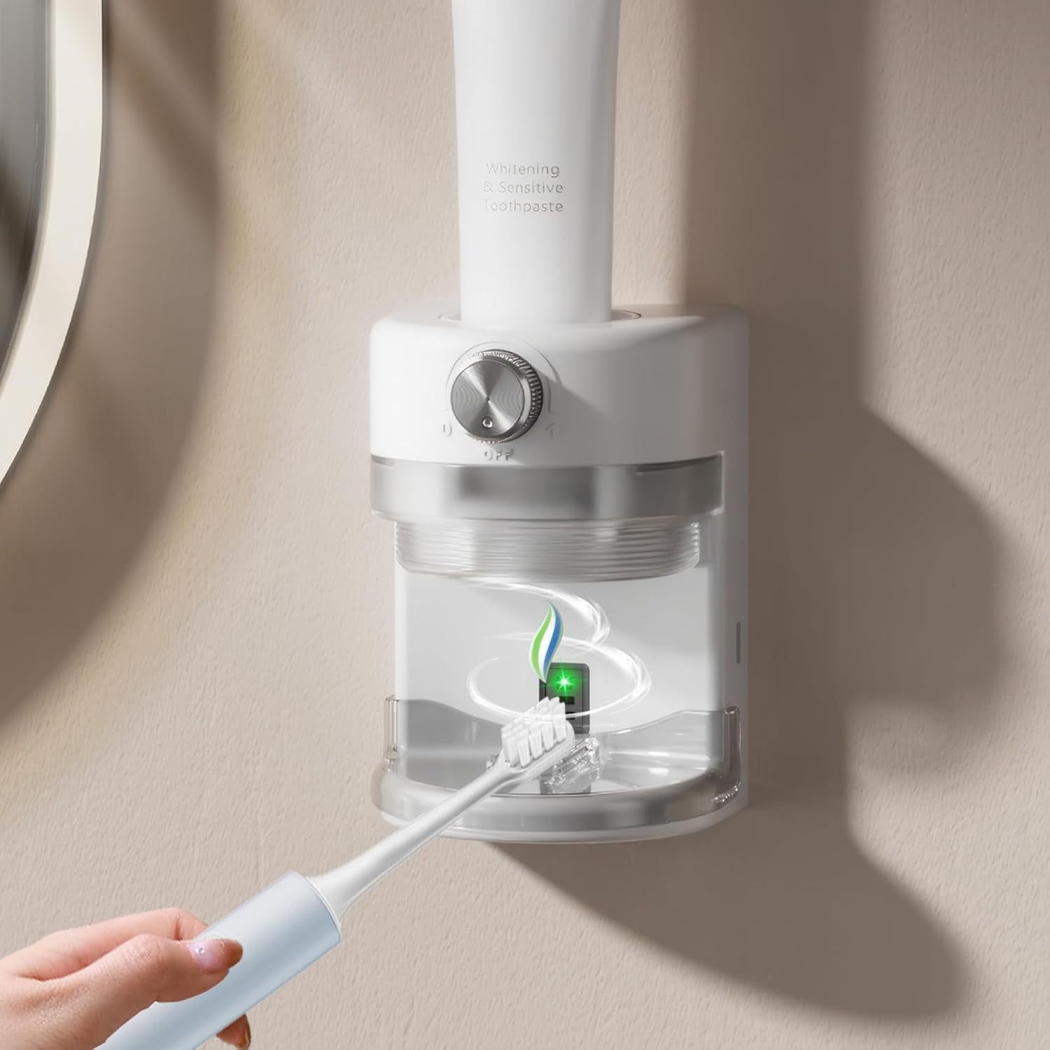 Automatic Toothpaste Dispenser, Electric Toothpaste Dispenser for ...