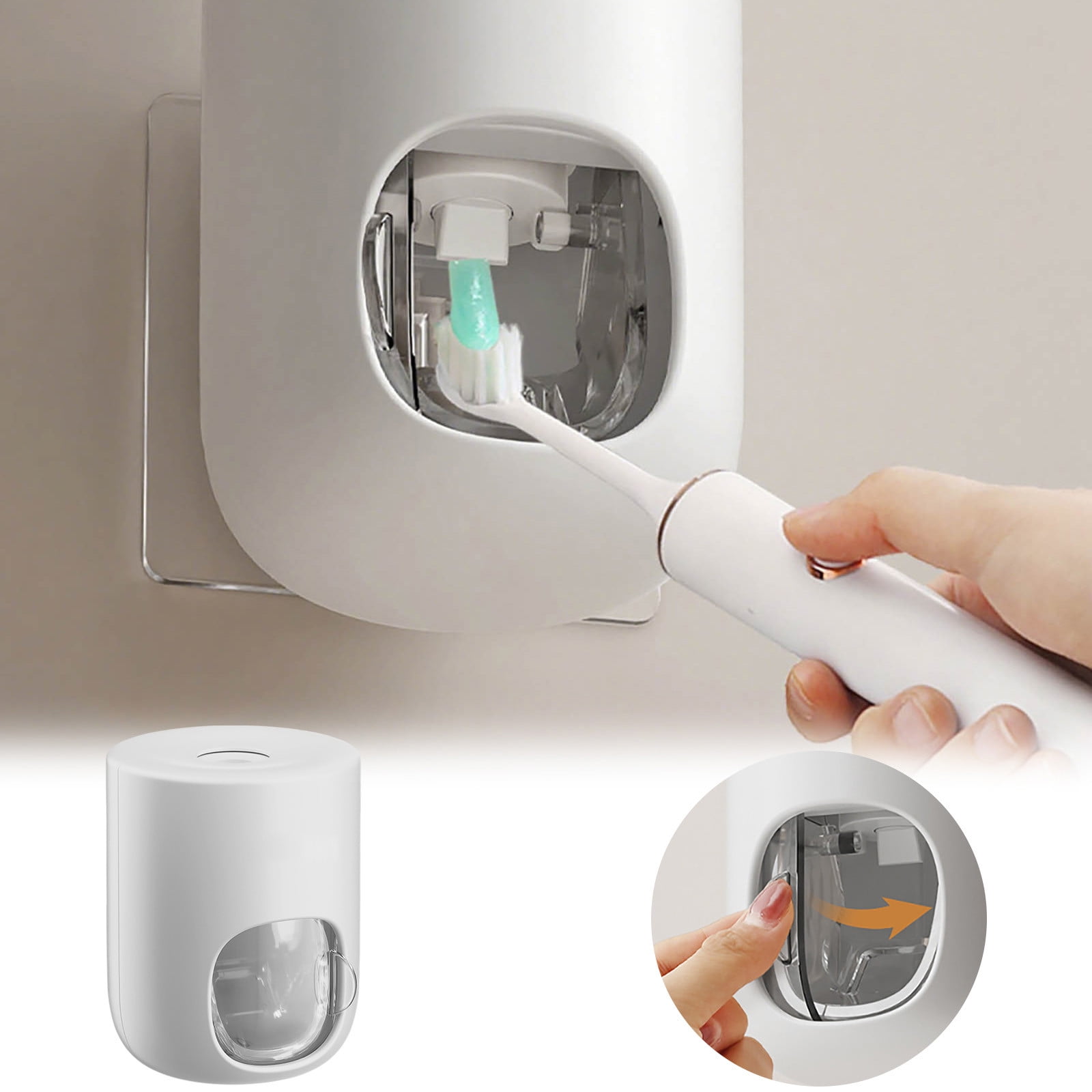 Automatic Toothpaste Dispenser Wall Mounted Smart Device For Modern ...