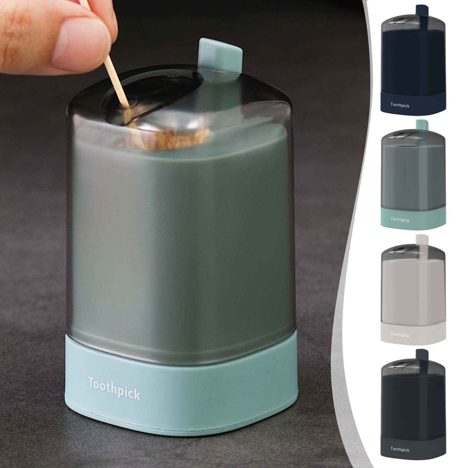 Automatic Toothpick Dispenser Box | Compact Plastic Toothpick Storage ...