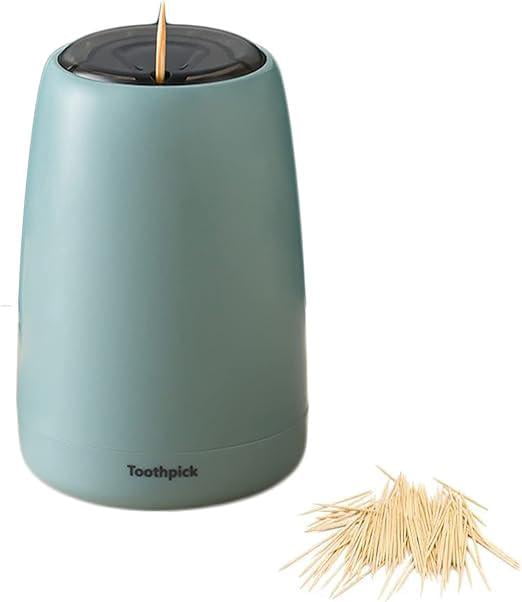 Automatic Toothpick Holder Dispenser Jar Box Toothpick Dispenser ...
