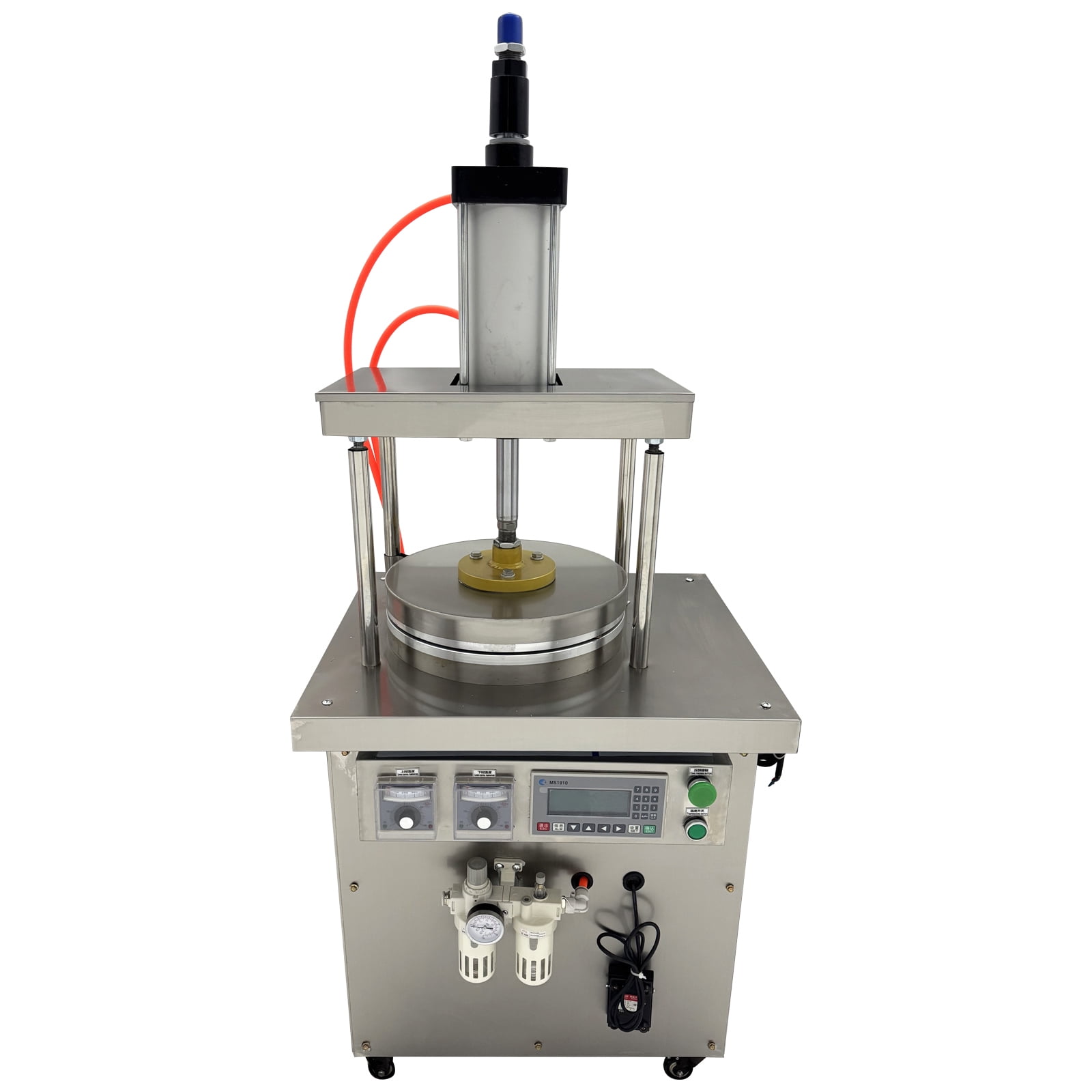 Automatic Tortilla Crepe Making Machine Pneumatic Dough Press Machine ...