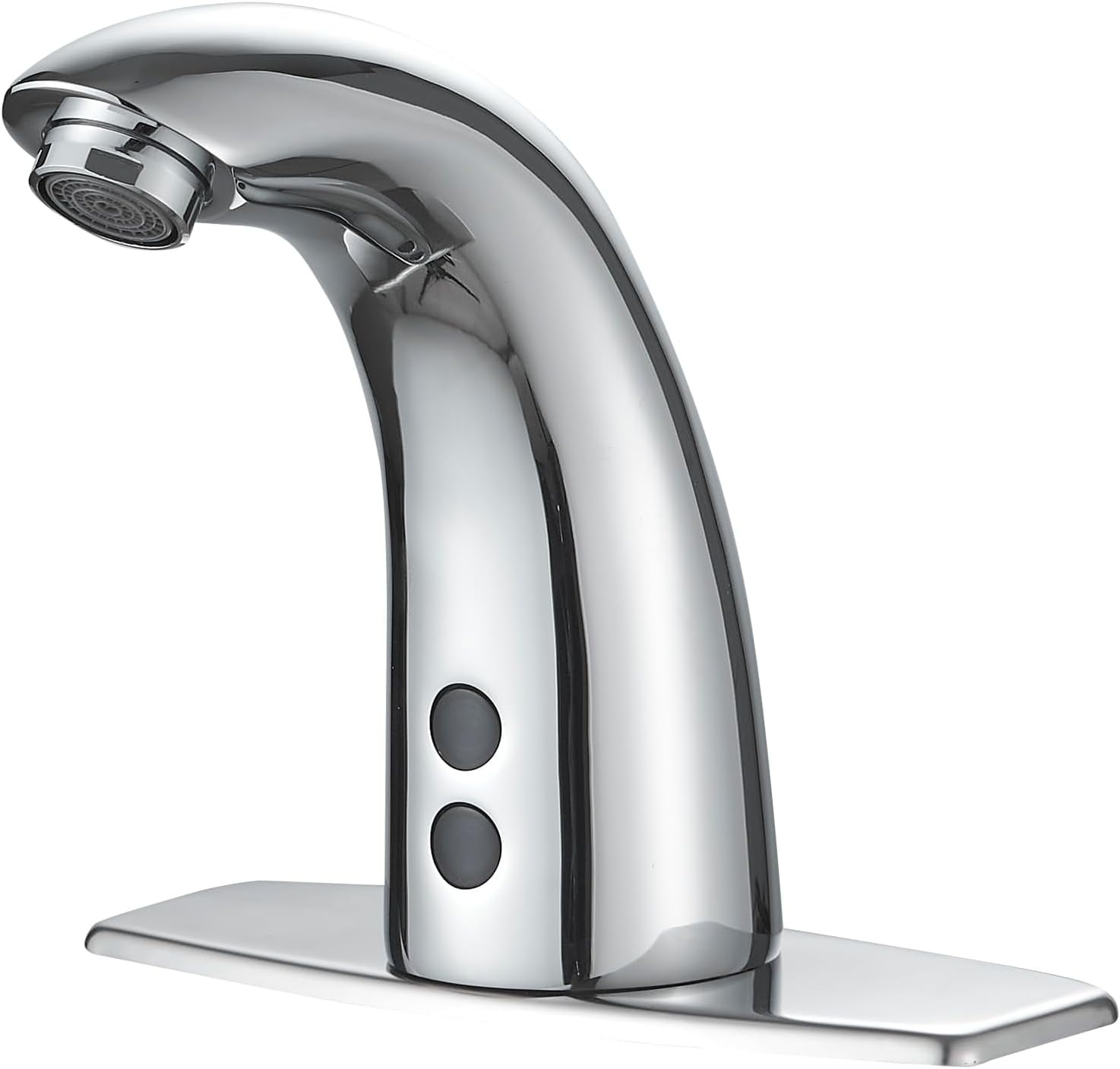 Automatic Touchless Bathroom Faucet with Sensor, Hands-Free Operation ...